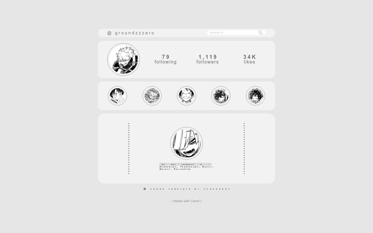 groundzzzero's carrd